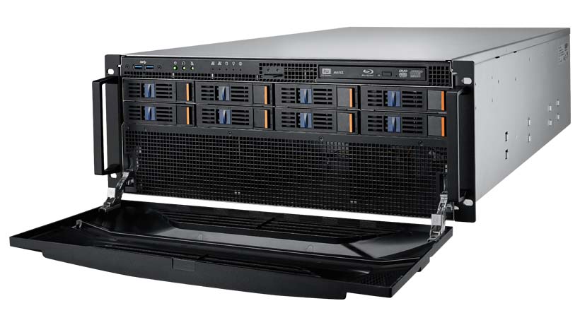 SKY-640V2 - 4U Rackmount Intel® Xeon® Scalable GPU Server, Supporting 4x PCIe x16 Double-Deck ...